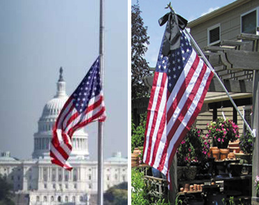 How and When to Fly the Flag at Half-Staff